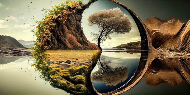 Reflection and Concern for the Environment, Beauty and Fragility of ...