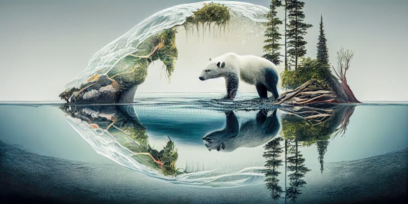 Reflection and Concern for the Environment, Beauty and Fragility of ...