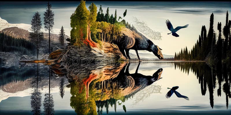 Reflection and Concern for the Environment, Beauty and Fragility of ...