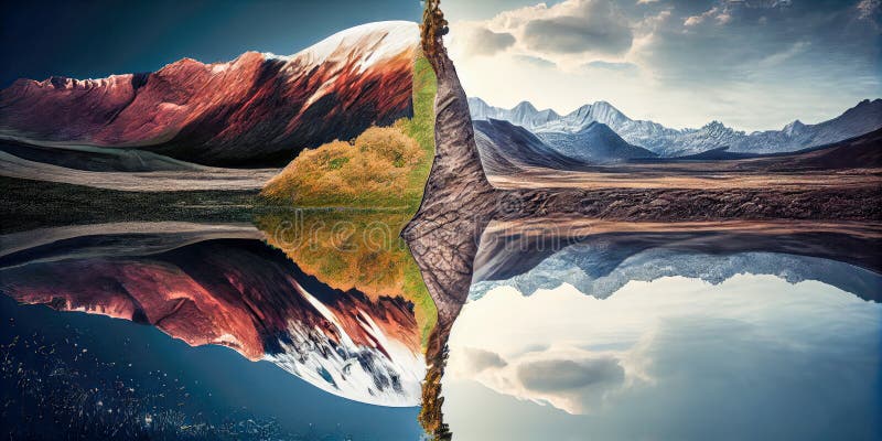 Reflection and Concern for the Environment, Beauty and Fragility of ...