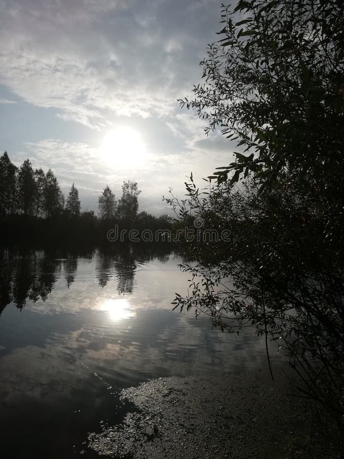 Dawn stock image. Image of reflection, nature, rest - 131256249