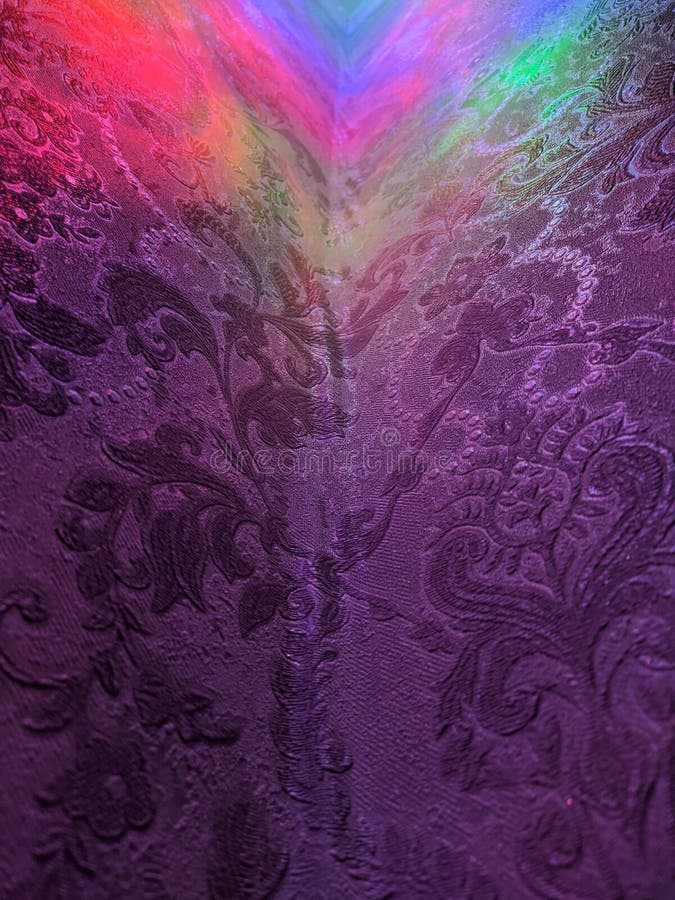 Reflection of Different and Bright Colors on White Wallpaper Stock ...