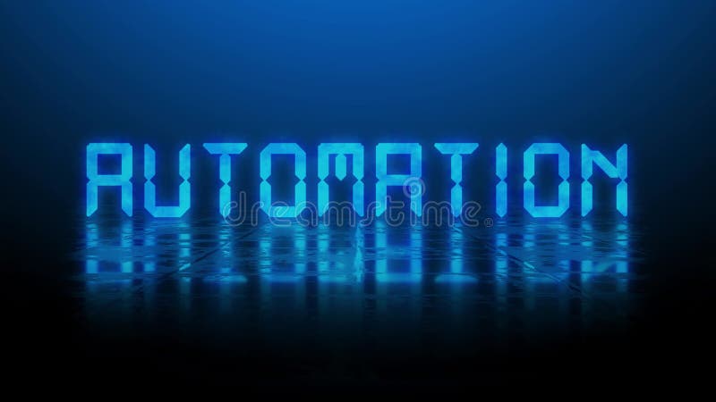 Reflection Effects on a Structured Surface - Blurred Blue Lettering ...