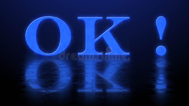 Reflection Effects on Structured Surface - OK! Blurred Blue Lettering ...