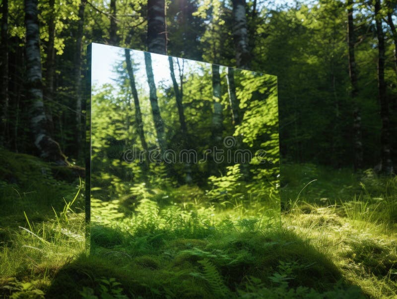 Forest Mirror Stock Illustrations – 1,916 Forest Mirror Stock ...