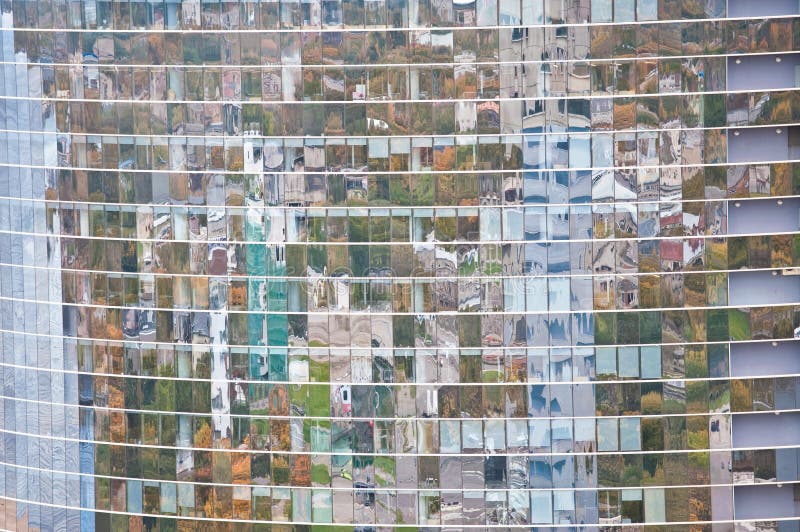 Reflection in Glass Mirrors Stock Photo - Image of mirror, artistic ...