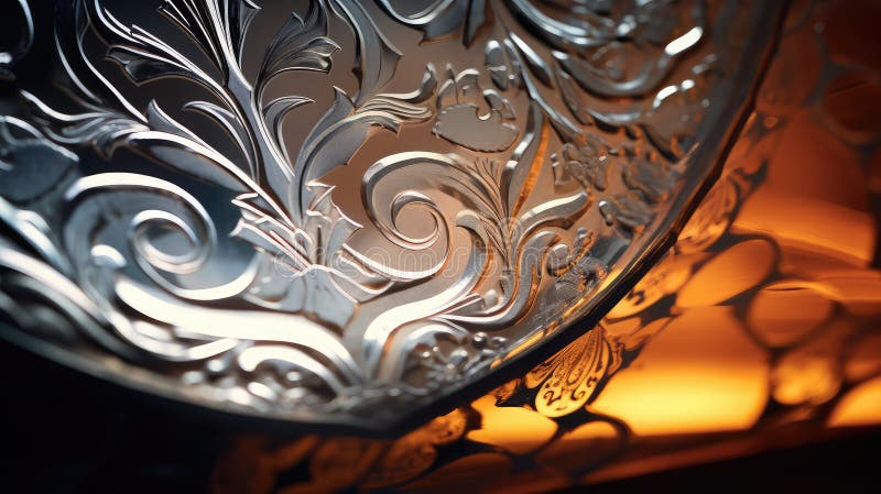 Reflection glass shield stock illustration. Illustration of ornament ...