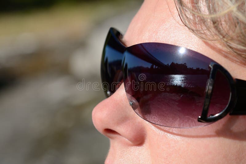 Reflection in glasses stock image. Image of closeup, beauty - 31900183