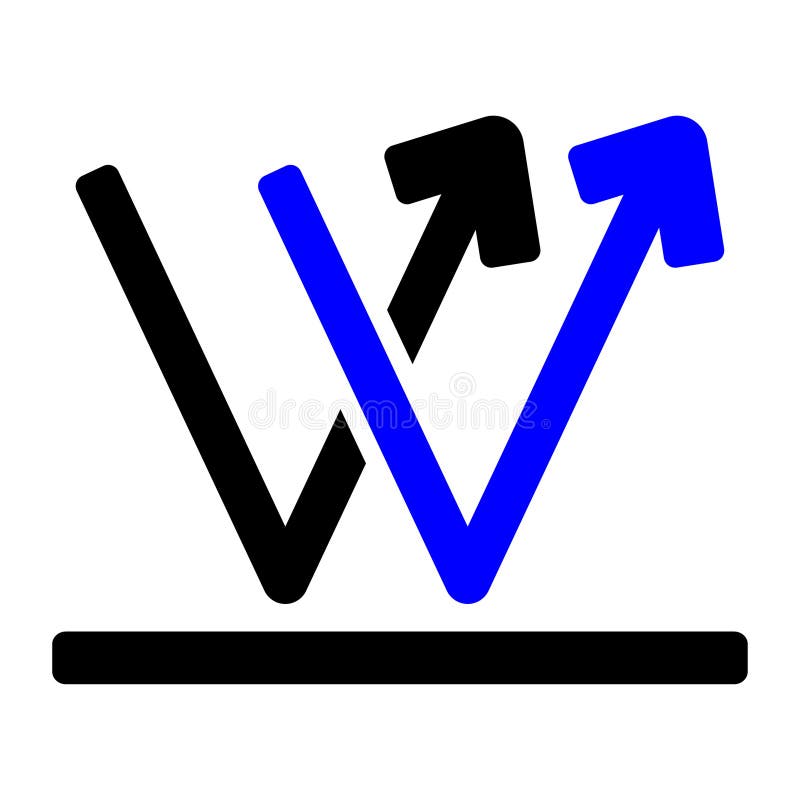 Reflection Vector Icon stock illustration. Illustration of icon - 337567927