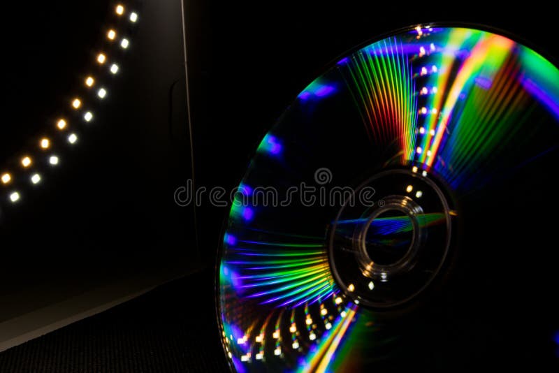 Reflection of Light in a Compact Disk(CD) or Digital Versatile Disk(DVD ...