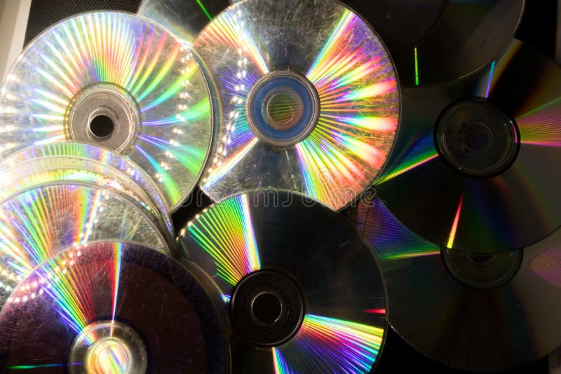 Reflection of Light in a Compact Disk(CD) or Digital Versatile Disk(DVD ...