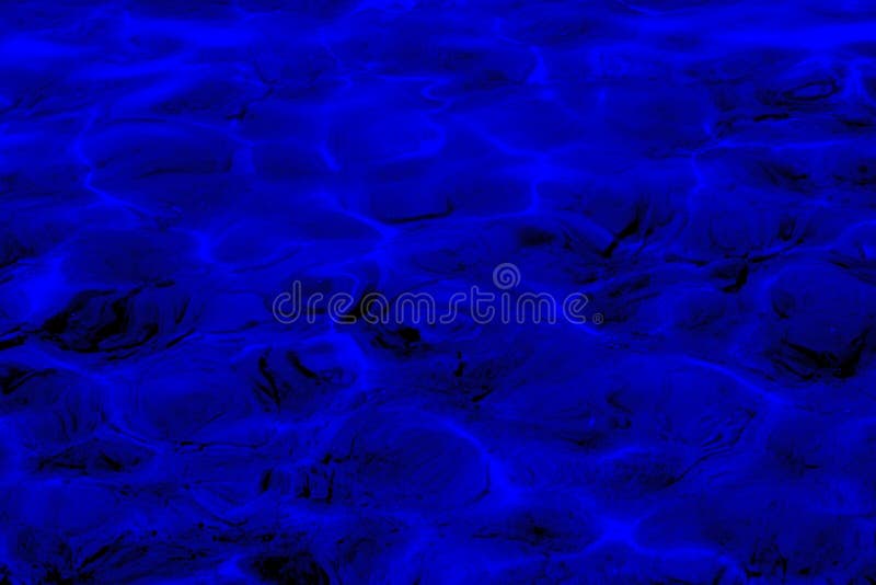 NEON EFFECT of SURFACE WATER and BOTTOM of TIDAL POOL Stock Image ...