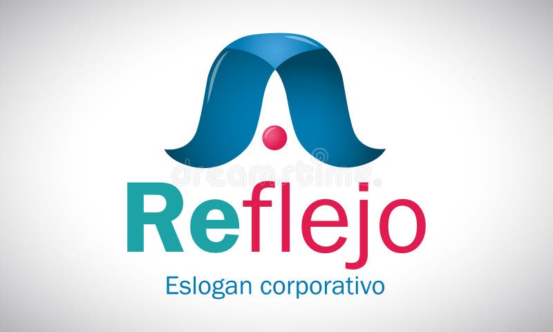 Reflection 1 - Logo stock vector. Illustration of mark - 92212819