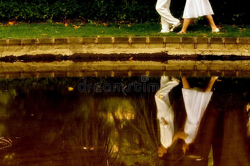 Reflection of Love stock photo. Image of countryside, romantic - 141476