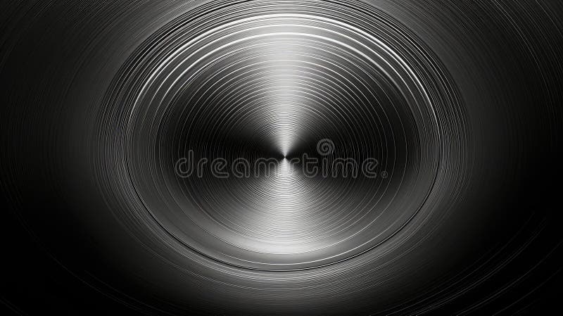 Reflection Metallic Silver Circle Stock Illustration - Illustration of ...