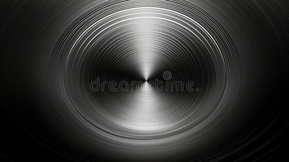 Reflection Metallic Silver Circle Stock Illustration - Illustration of ...