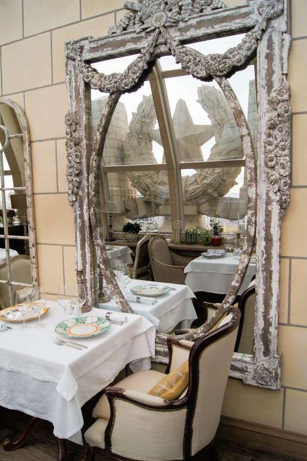 The Reflection in the Mirror. Editorial Image - Image of light, design ...