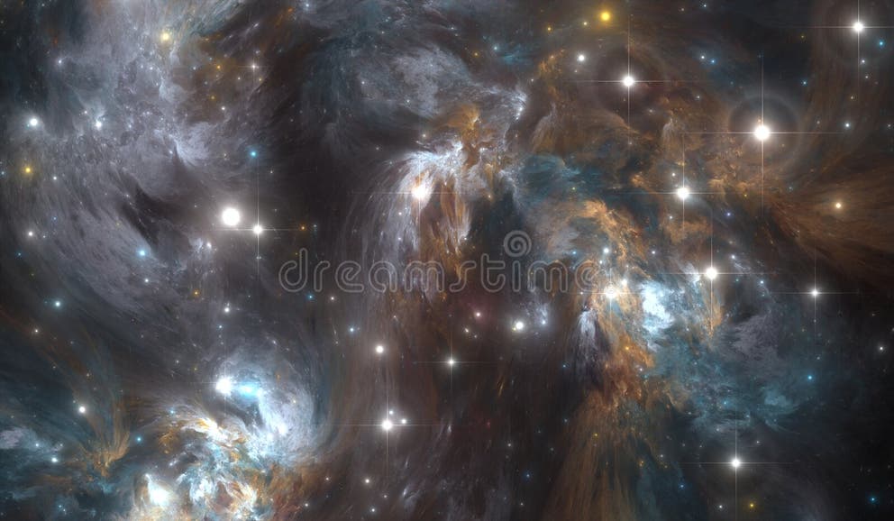 Reflection Nebula the Site of Star Formation, Nebula Radiates by ...