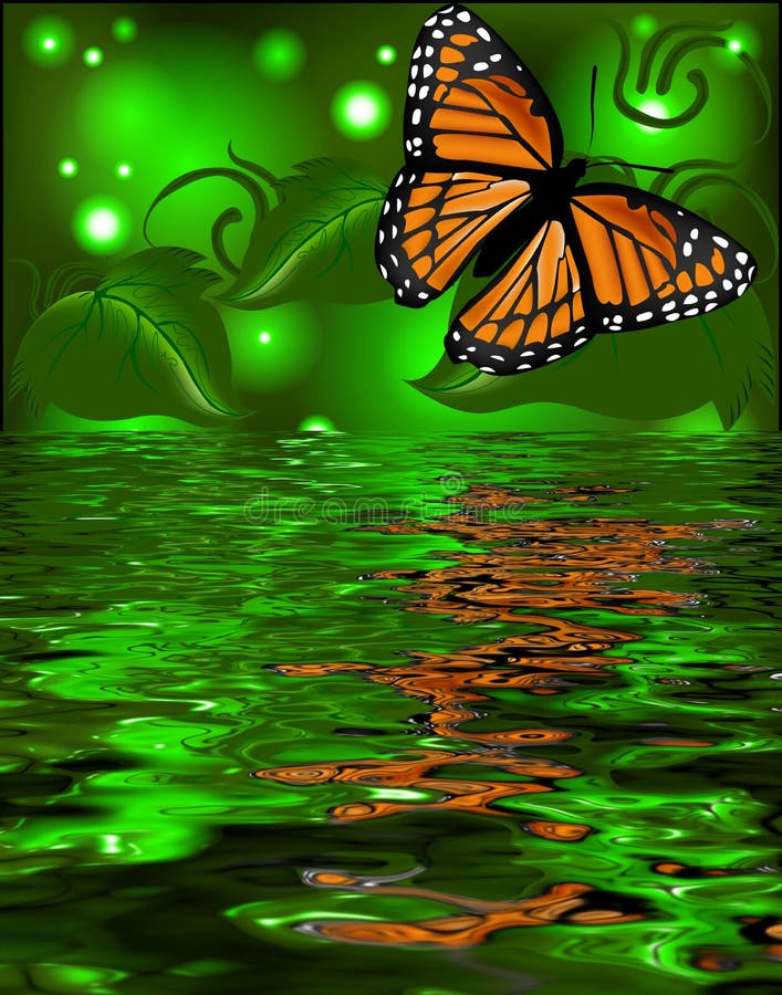 43+ Butterfly reflection water Free Stock Photos - StockFreeImages