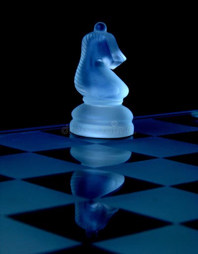 Reflection of One Knight stock photo. Image of still, cold - 3352062