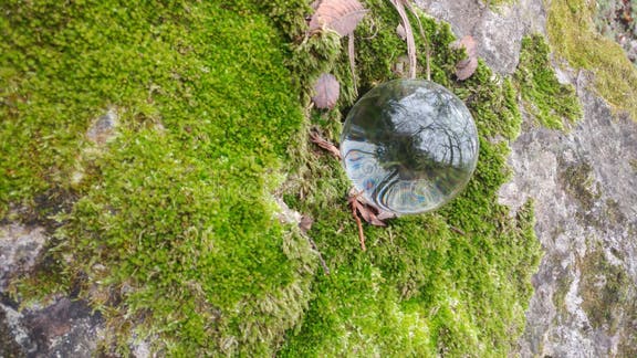 Reflection Orb 3 stock image. Image of reflection, trail - 117538221