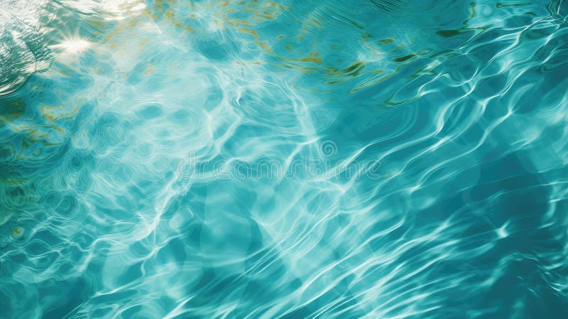 Reflection Pool Water Texture Stock Illustration - Illustration of ...