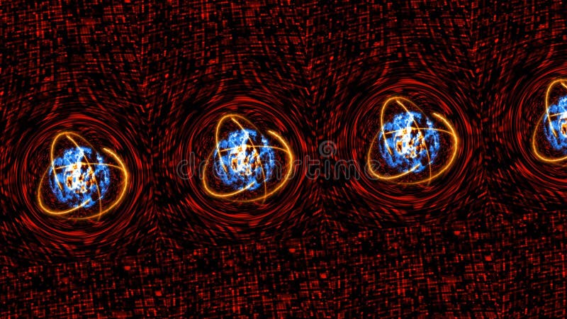 Energy of Atom stock illustration. Illustration of arrangement - 40180175