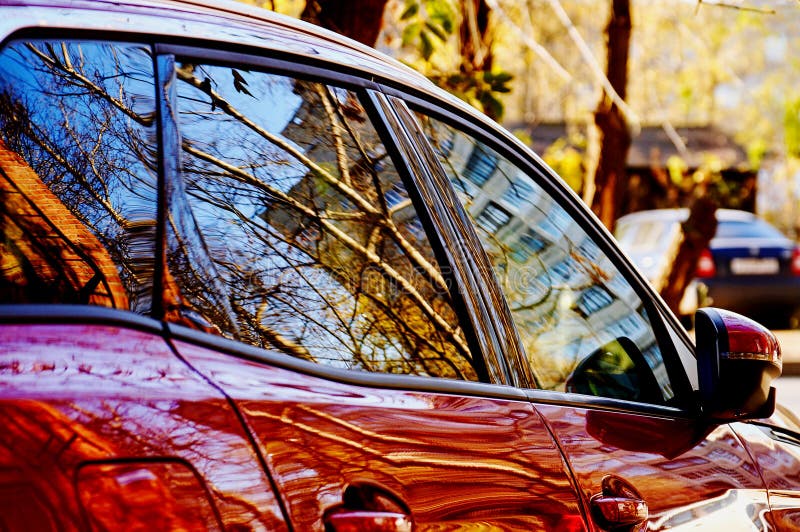 Reflection of reality stock image. Image of reflection - 202340007