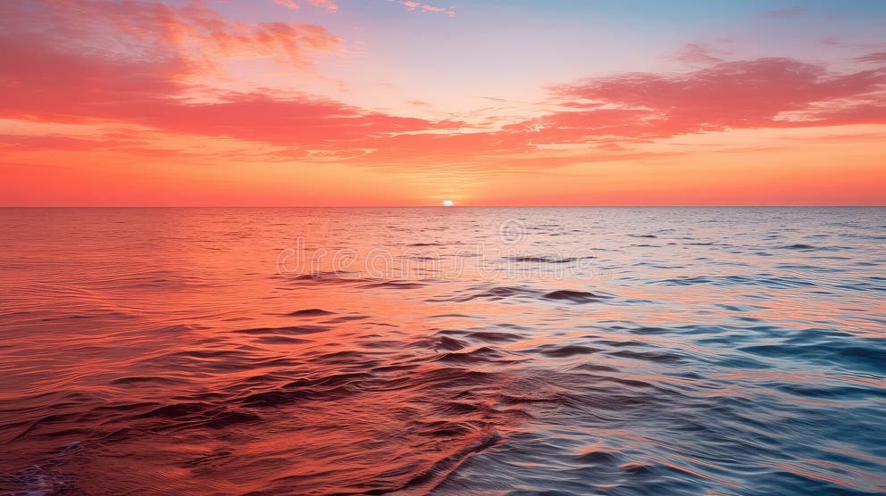 Reflection red light wave stock illustration. Illustration of pink ...