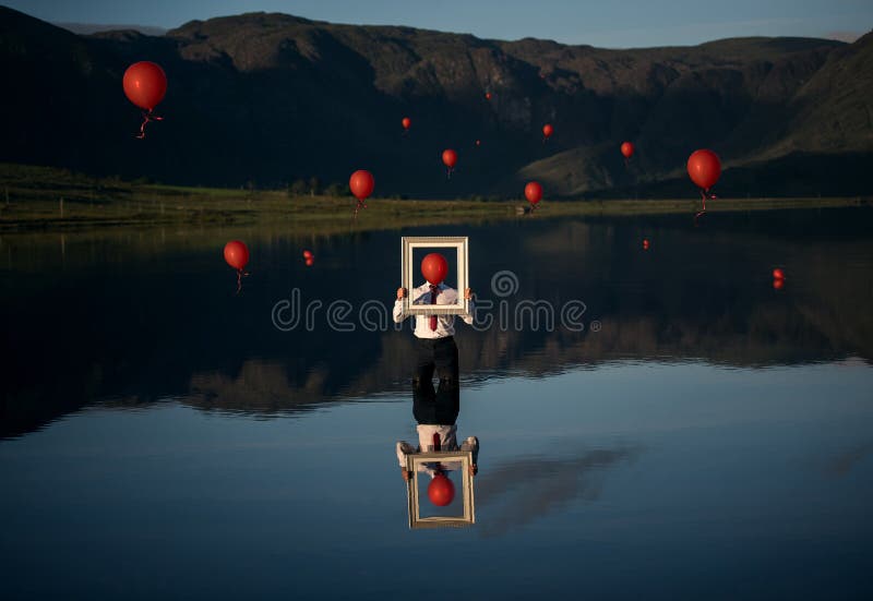 Reflection and Repetition stock photo. Image of pants - 123514200