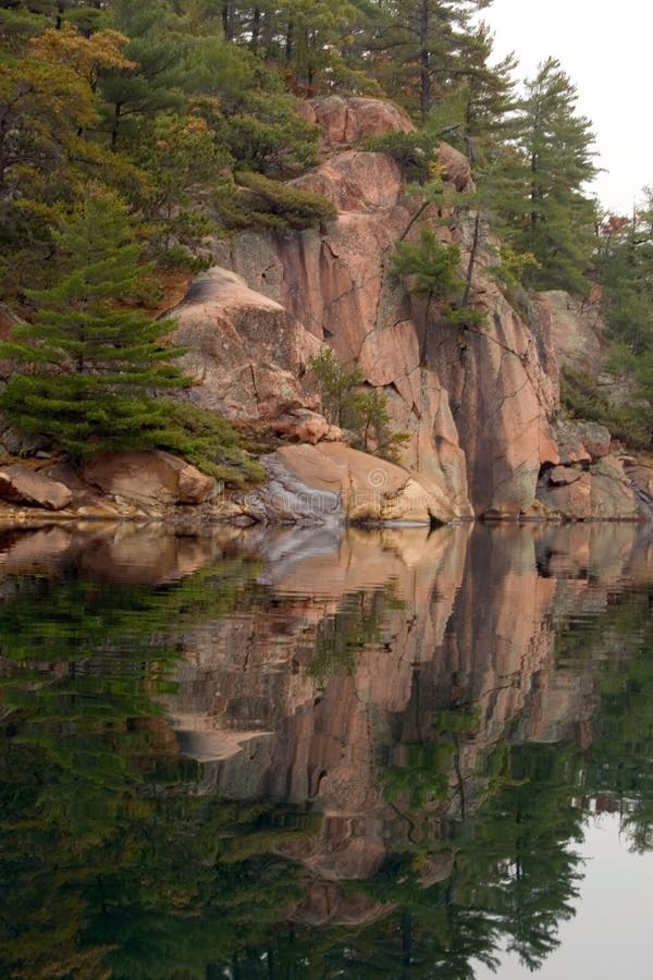 Reflection stock photo. Image of color, canoeing, campsite - 3489702