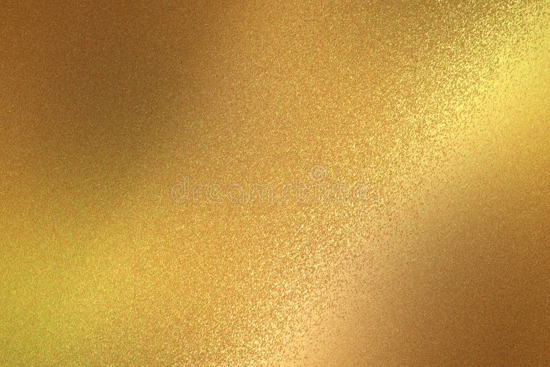 Reflection on Rough Gold Metallic Sheet Surfaces, Abstract Texture ...