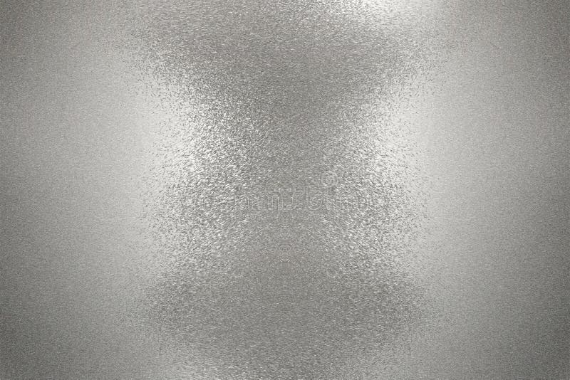 Reflection on Rough Silver Wall Surfaces, Abstract Background Stock ...