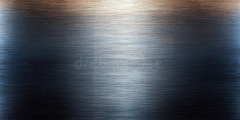 Reflection and Shine on a Brushed Metallic Surface with Mixed Tones and ...