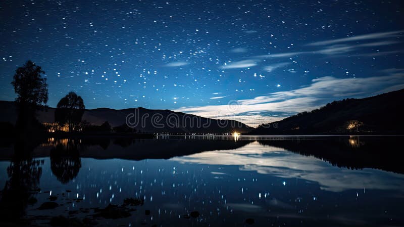 Reflection star patterns stock illustration. Illustration of ...
