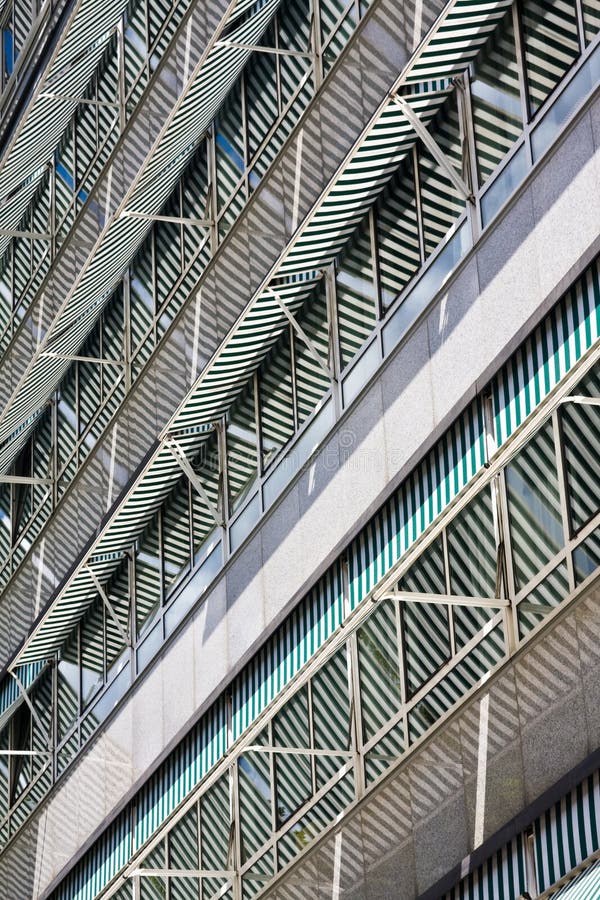 Striped awnings stock photo. Image of awning, restaurant - 29505928