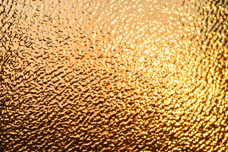 The Reflection of the Sun through the Glass Stock Image - Image of ...