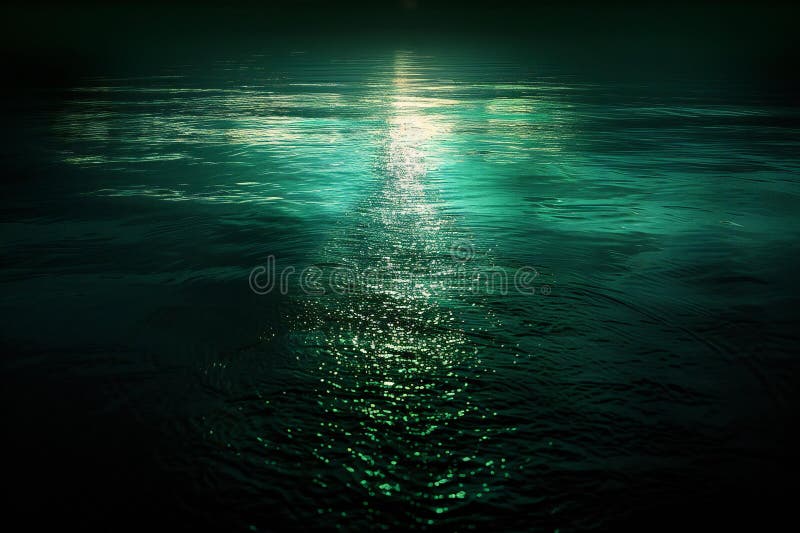 Reflection of the Sun on the Water Surface in the Sea Stock ...