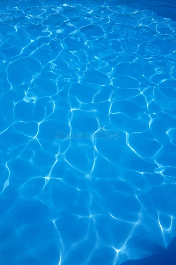 Reflection of Swimming Pool Water Stock Image - Image of blue, water ...