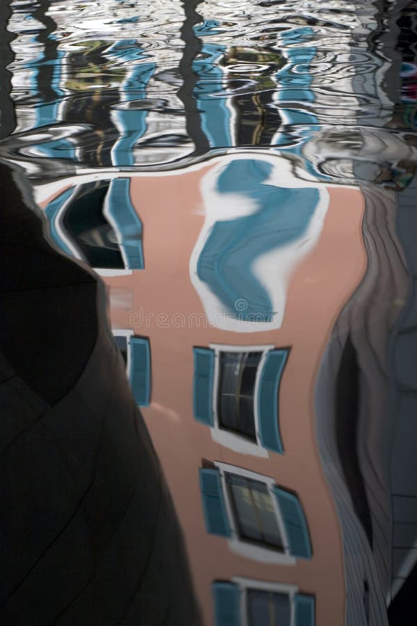 Reflection in water stock image. Image of windows, water - 2715525