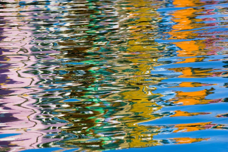 Reflection in water stock photo. Image of motion, light - 40759032
