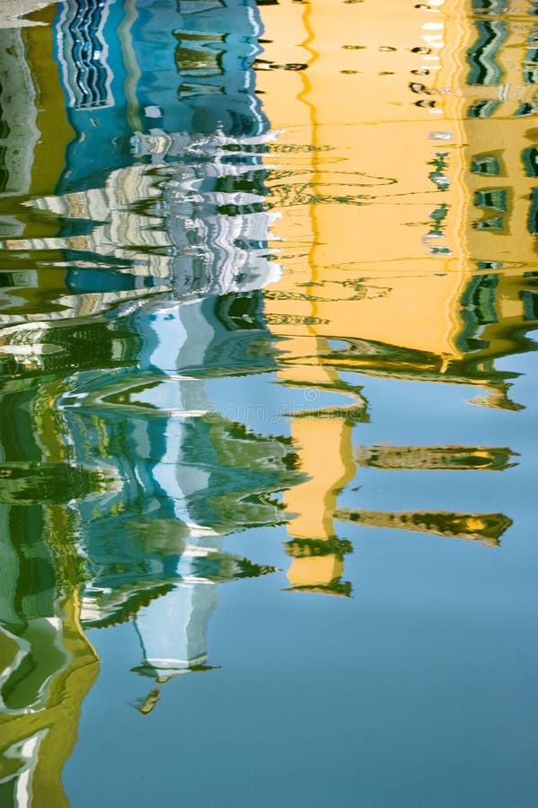 Reflection in water stock photo. Image of lagoon, abstract - 40759138