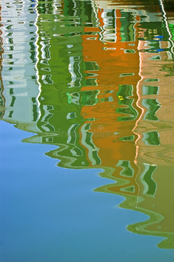 Reflection in water stock photo. Image of motion, reflection - 40759180