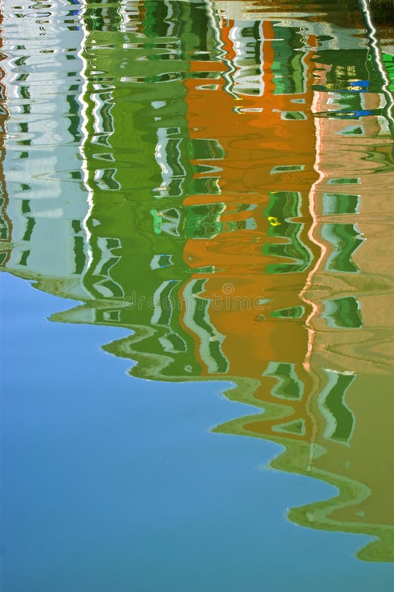 Reflection in water stock photo. Image of motion, reflection - 40759180