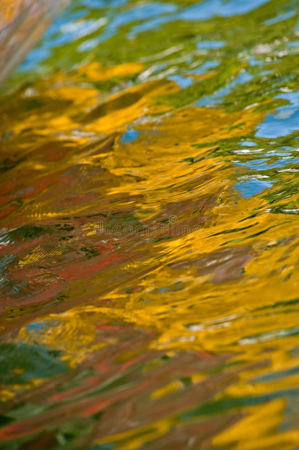 Reflection in the water stock image. Image of peace, splash - 34806303