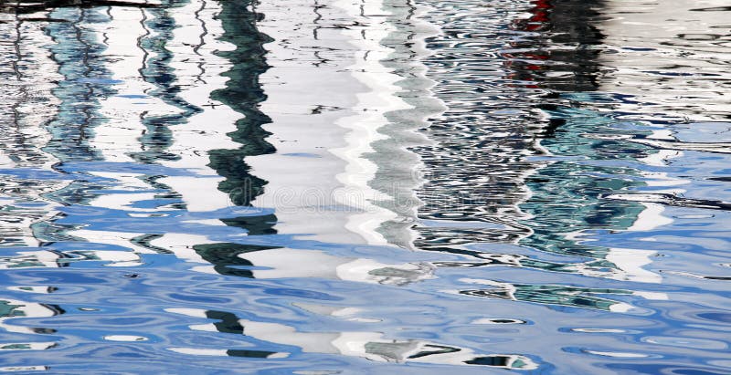 Reflection on Water Surface Stock Photo - Image of calm, environment ...