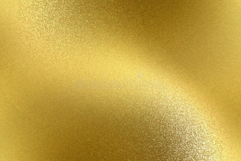 Reflection of Wave Gold Metal, Texture Background Stock Image - Image ...