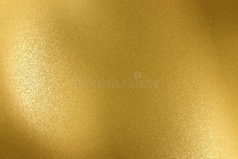 Reflection of Wave Gold Metal, Texture Background Stock Image - Image ...