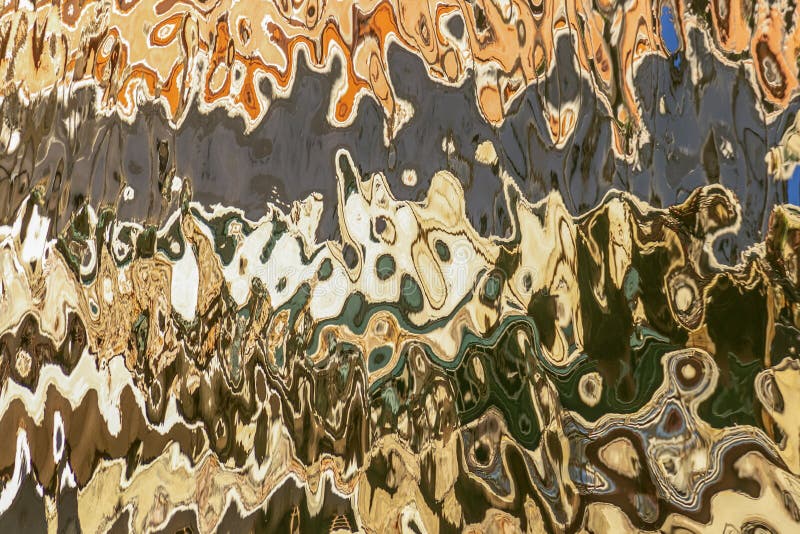 Harmonic Pattern in the Sand Stock Image - Image of beach, coastline ...