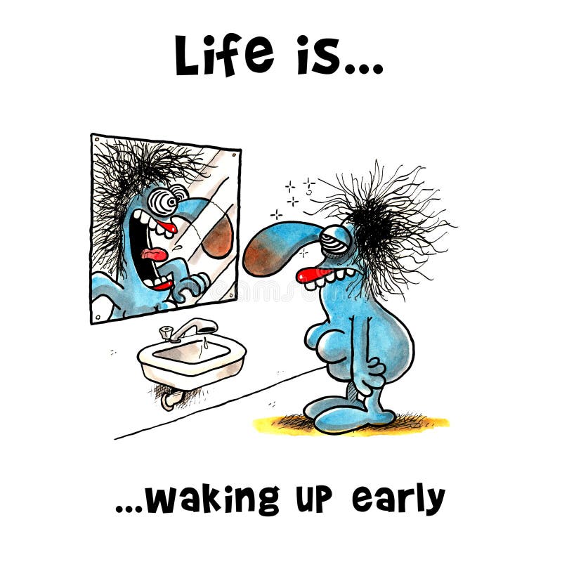 Reflection of Woman on the Mirror is Scared of Herself Stock ...